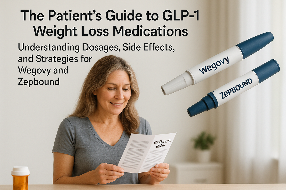 The Patient's Guide to GLP-1 Weight Loss Medications: Understanding Dosages, Side Effects, and ...